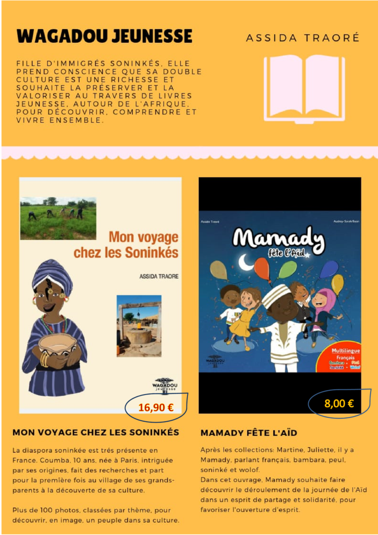 Livres Wagadou jeunesse | Site Essonne-Sahel